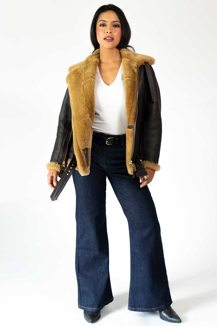 Original Irvin Flying Jacket / Sheepskin Jacket