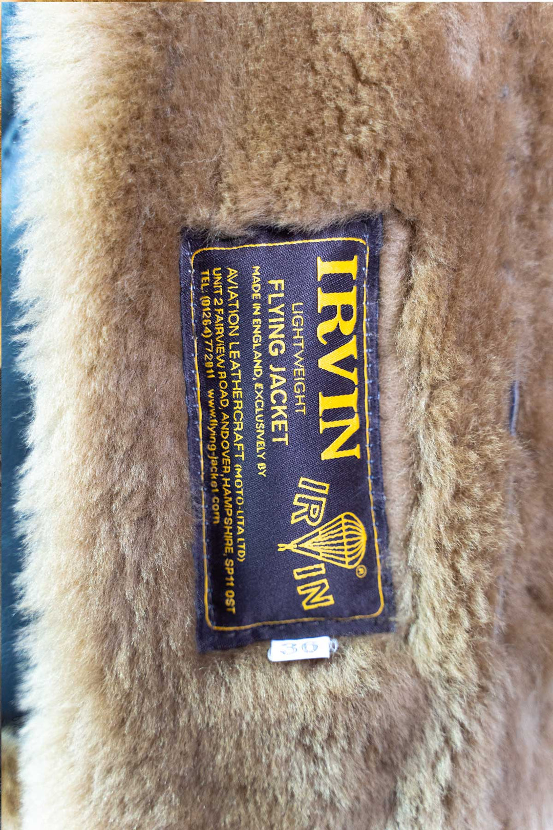 Original Irvin Flying Jacket / Sheepskin Jacket